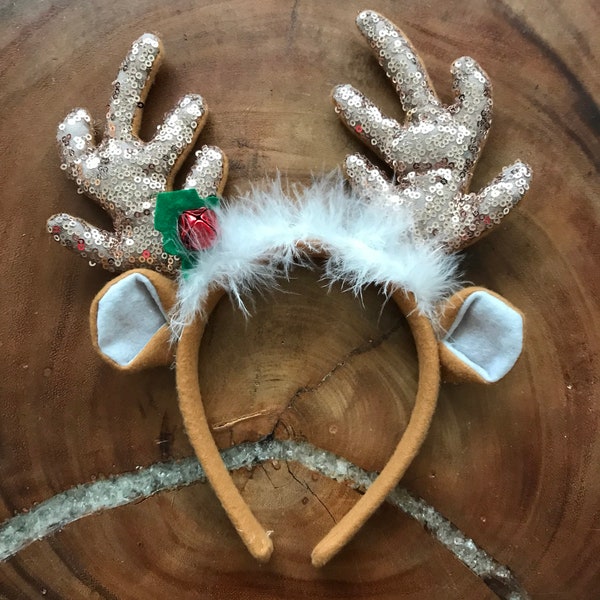 Reindeer Headbands - Etsy