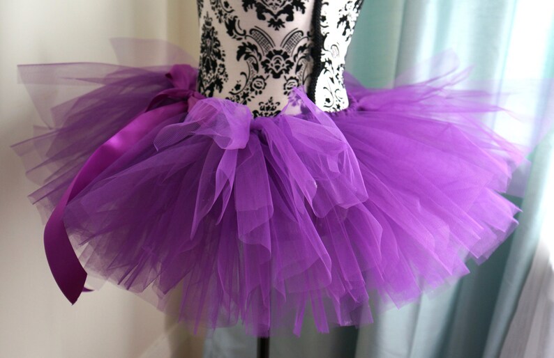 Adult Tutu Purple Tutu Bachelorette Tutu Running Tutu | Etsy