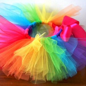 Rainbow Tutu - Baby Tutu - Etsy
