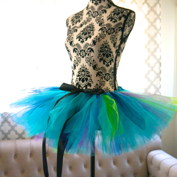 Peacock Tutu - Etsy