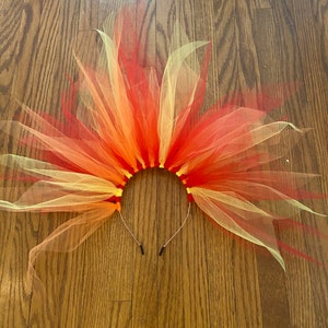 Fire Headband 7” - Etsy