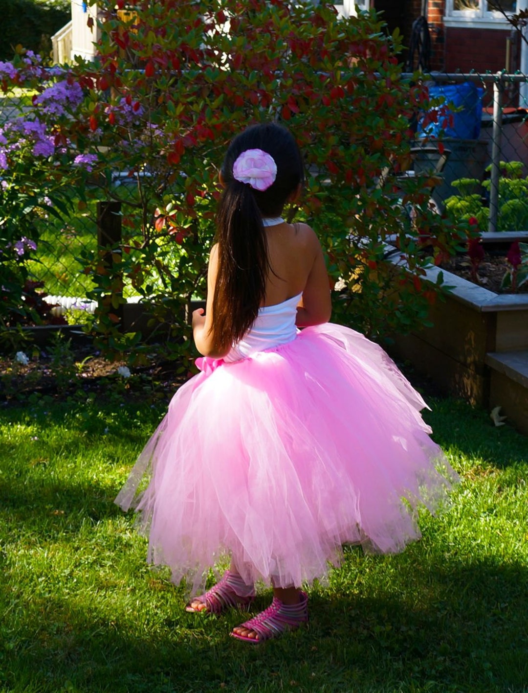 Long Poofy Pink Tutu - Etsy