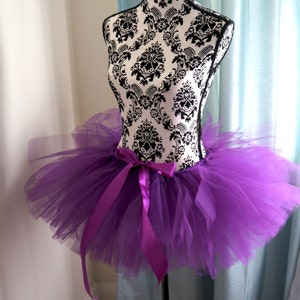 Handmade Adult Purple Tulle Tutu – Rave, Bachelorette Party - Etsy