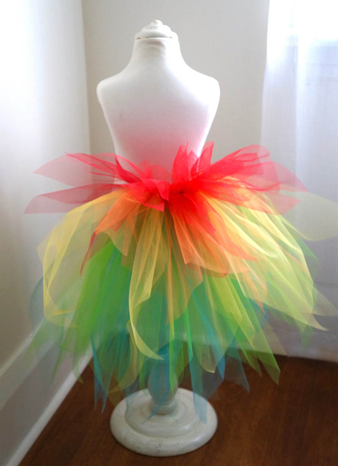 Kid's Parrot Bustle Macaw Tutu | Etsy