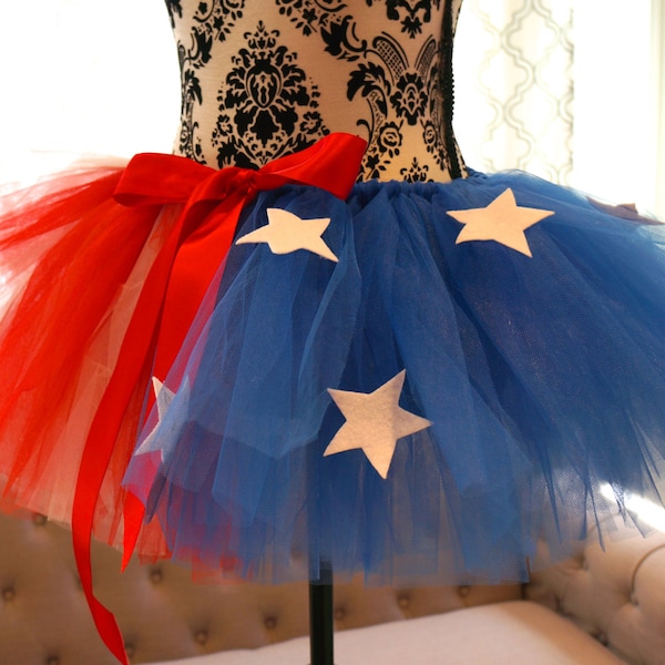 Captain America Tutu - Etsy