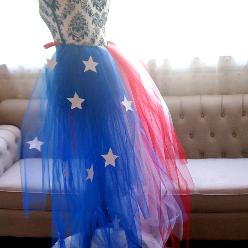 Captain America Tutu - Etsy
