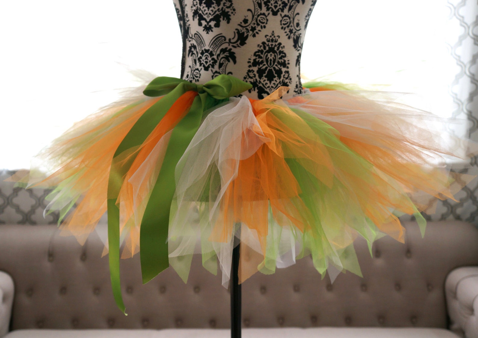 Adult Irish Flag Tutu – St. Patrick's Day Green White Orange Tulle ...