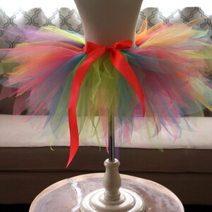 Neon Rainbow Tutu Bright Tutu Kids Tutu | Etsy