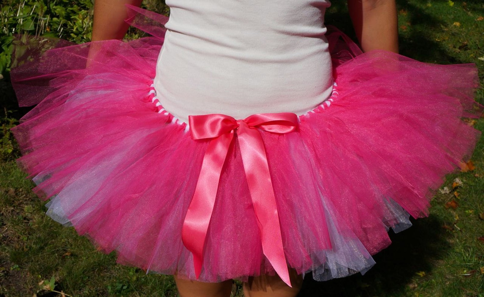 Pink & White Reversible Tutu Rave Tutu Race Tutu Adult - Etsy