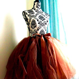 Brown Tutu - Bachelorette Tutu - Etsy