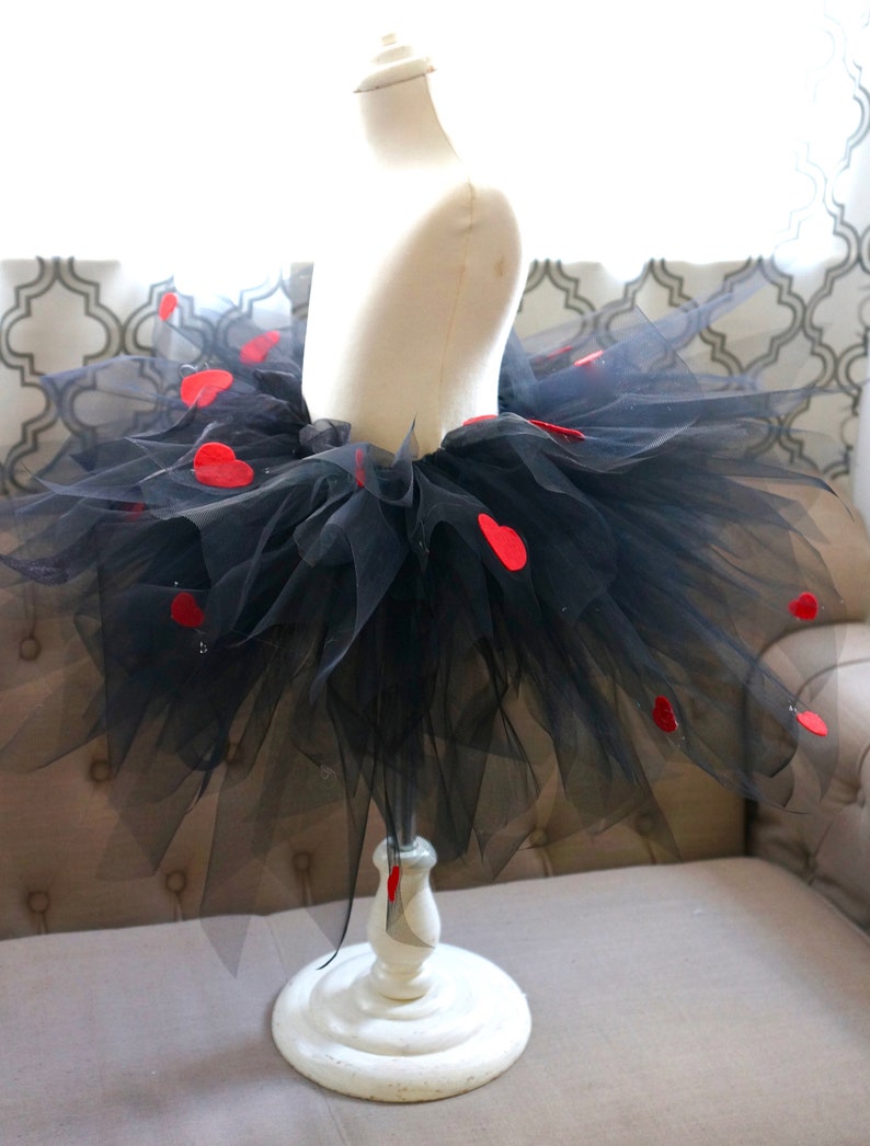 Bleack Heart Tutu Girl's Tutu | Etsy