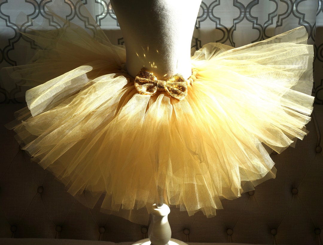 Gold Tutu - Girl's Tutu - Etsy