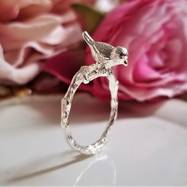 Bird Ring - Etsy