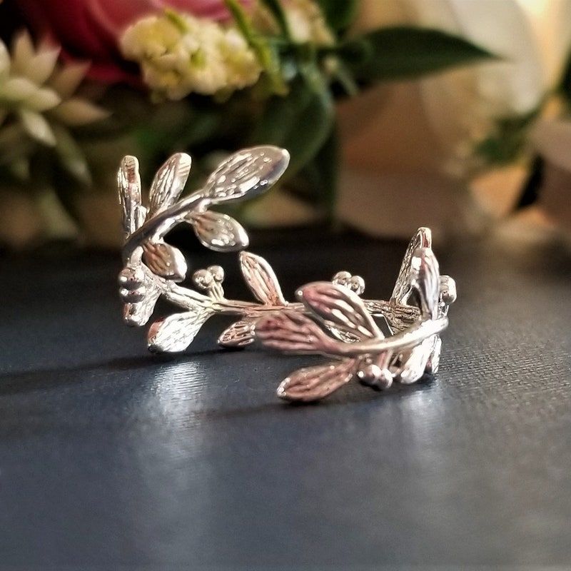 Leaf Ring - Etsy