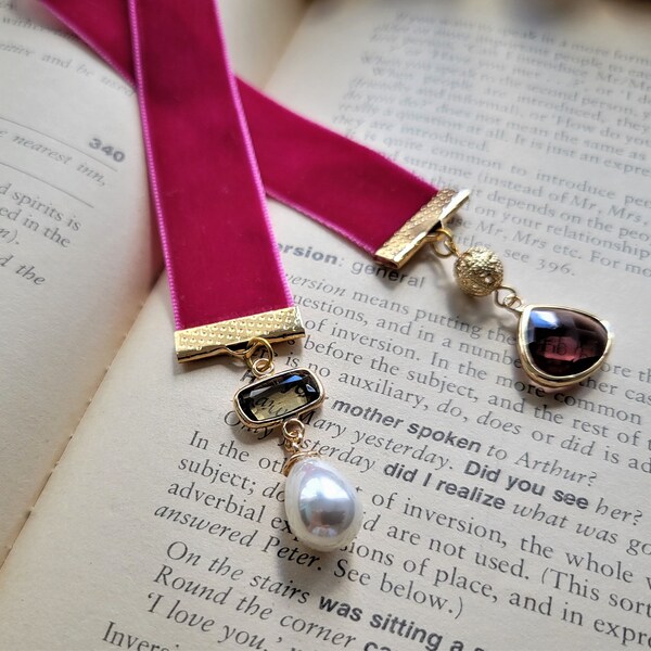 Ribbon Bookmark - Etsy