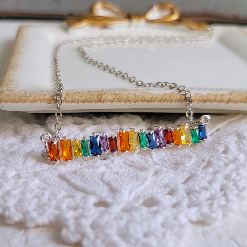 Rainbow Jewelry - Etsy