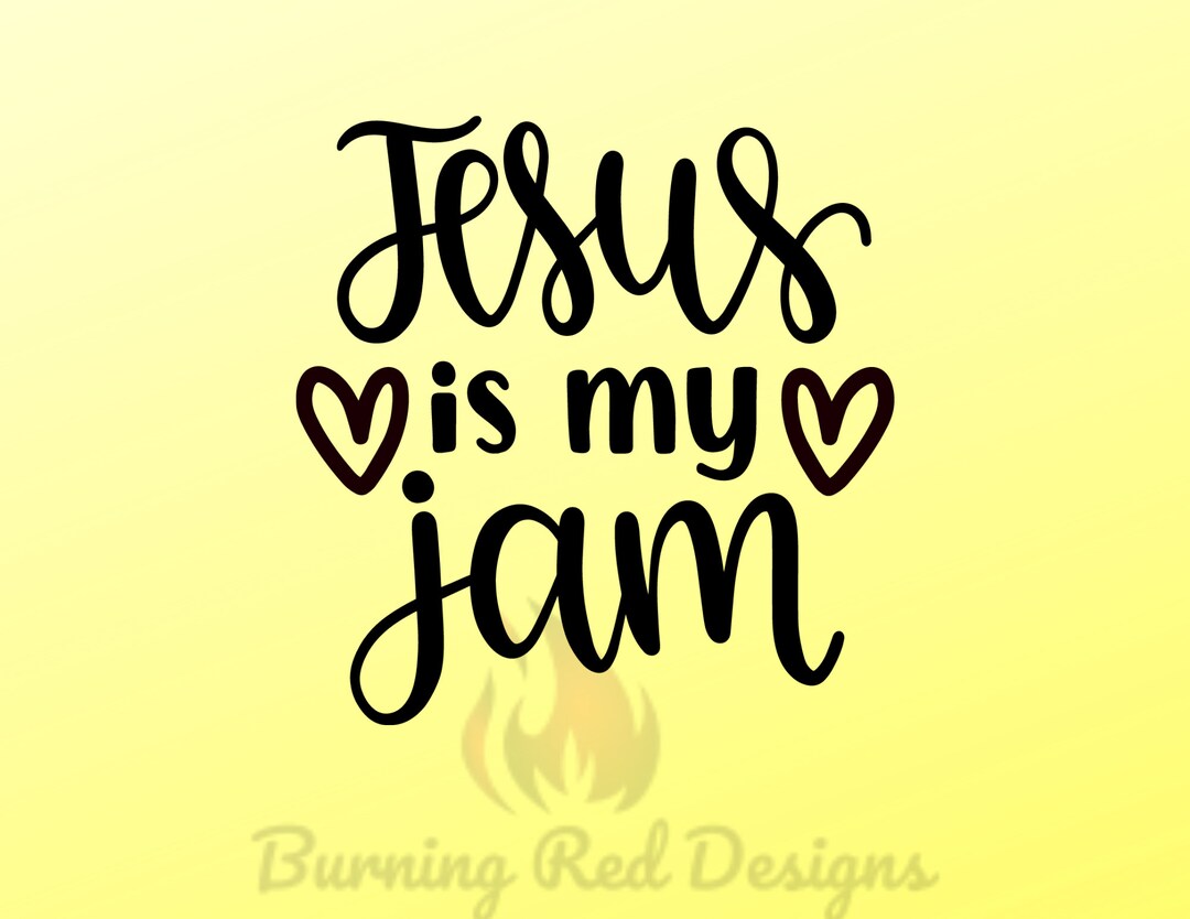 Jesus is My Jam Decal Religious Decal Jesus - Etsy