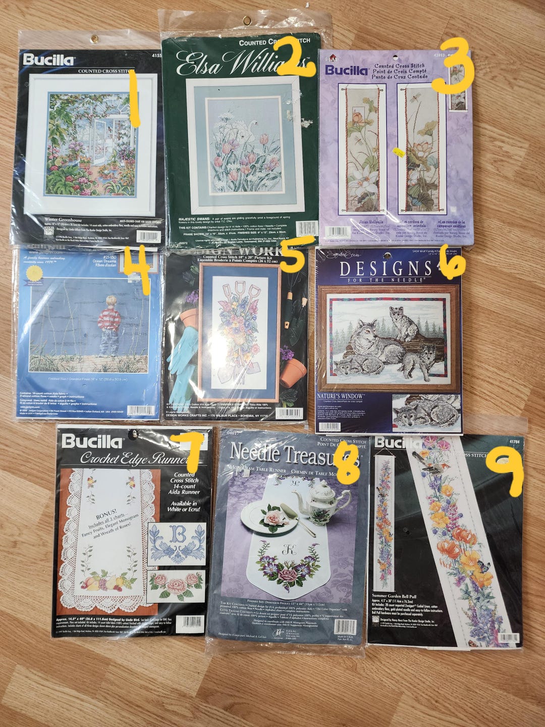 Counted Cross Stitch Kits - Etsy