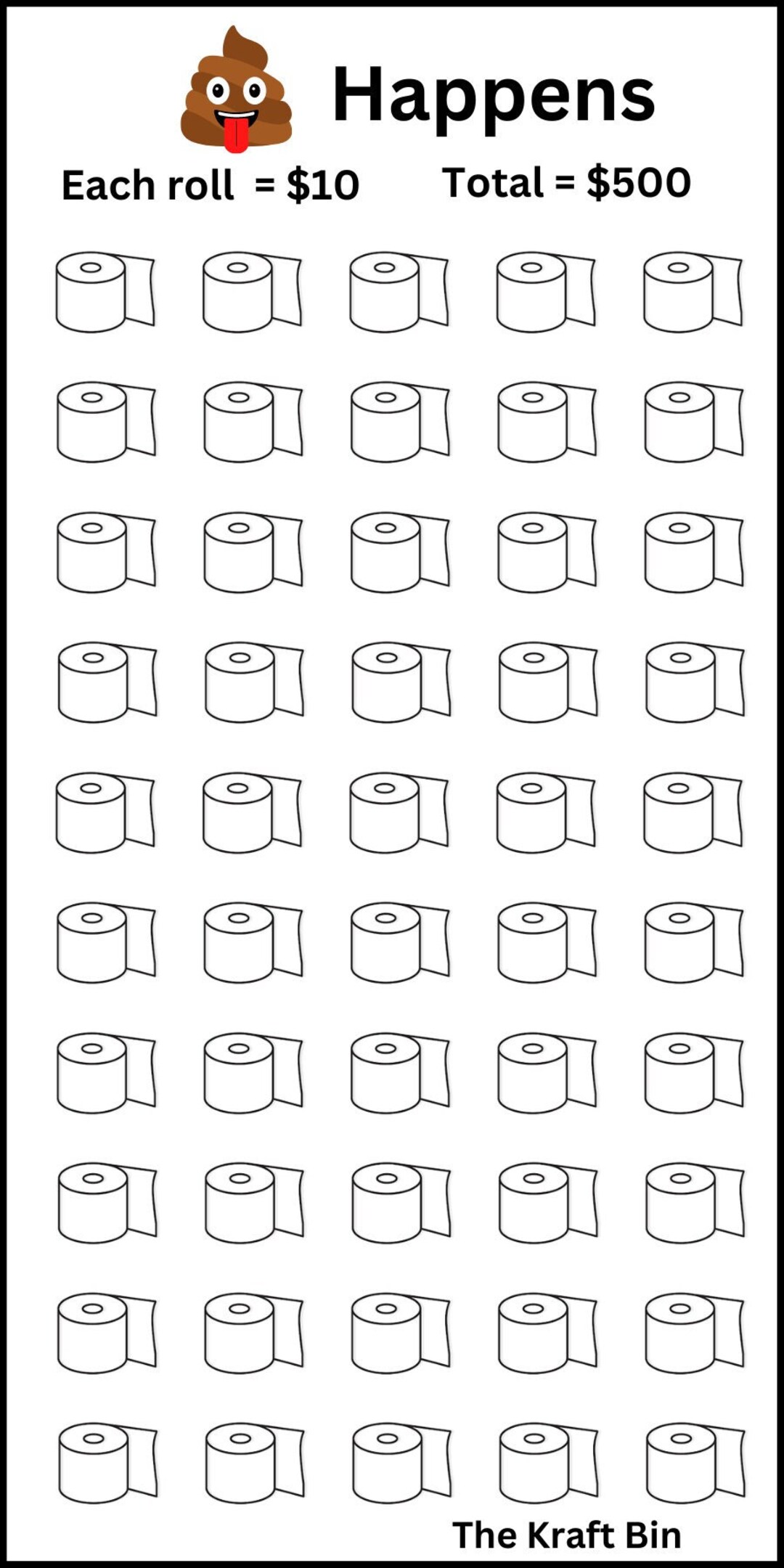 A6 Mini Savings Tracker, Savings Tracker, PDF Printable, Savings ...