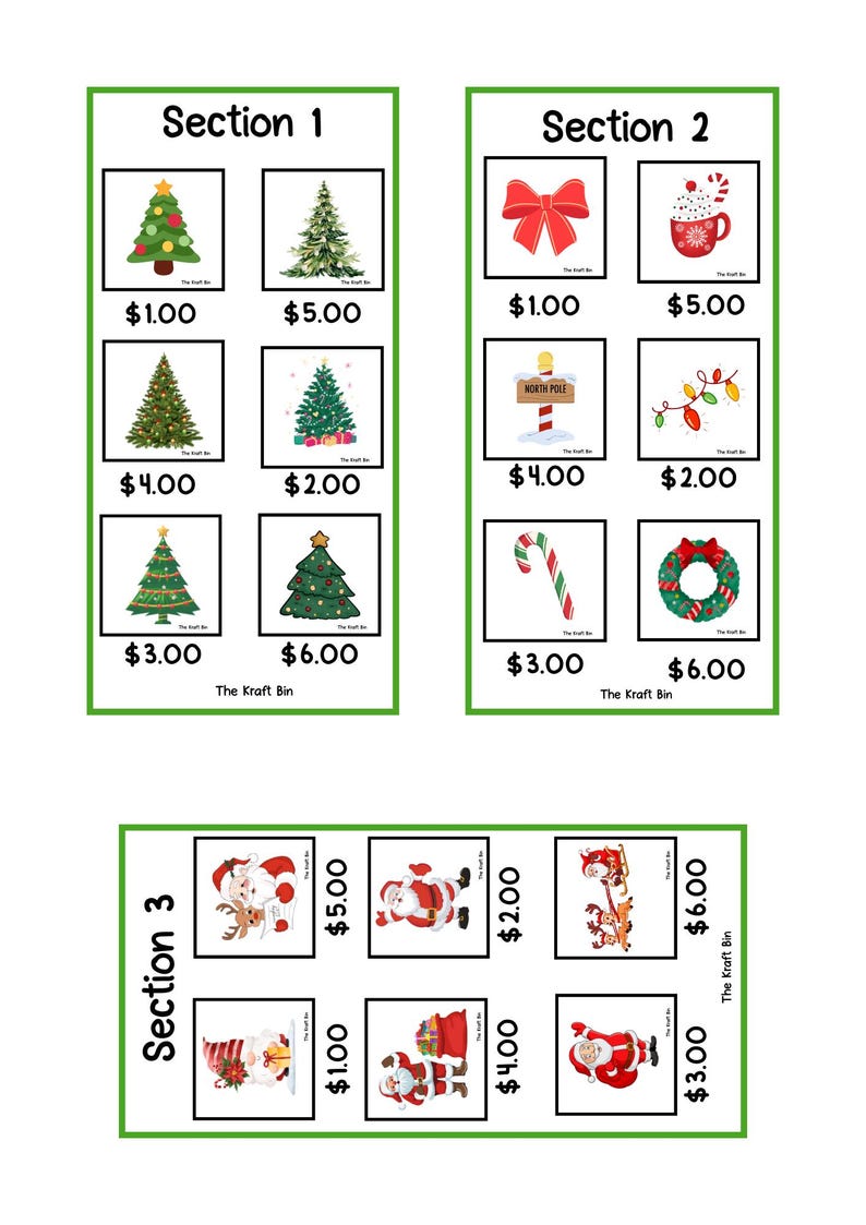 Merry Christmas Mini Box Challenge - Etsy