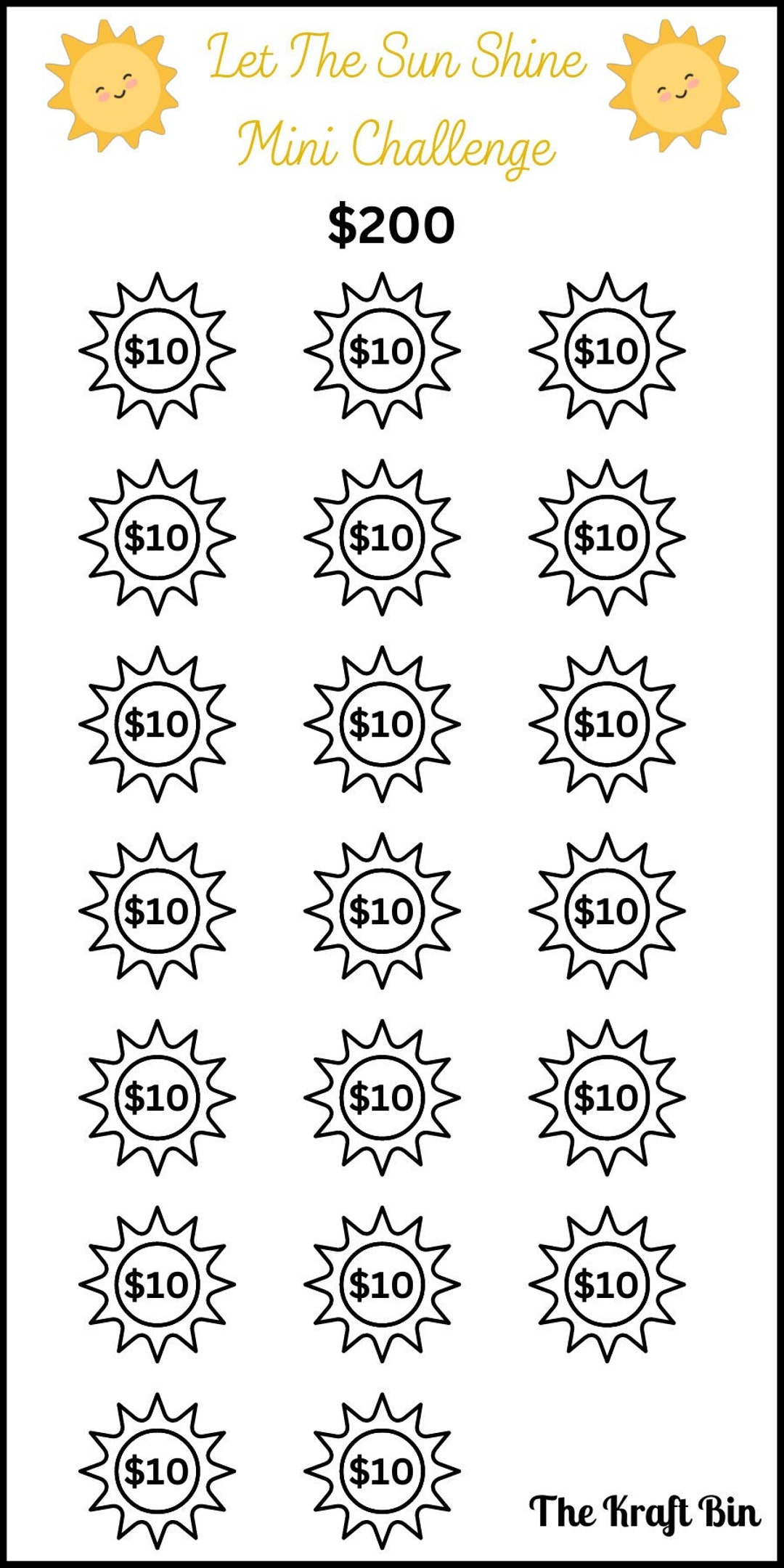 A6 Mini Savings Tracker, Savings Tracker, PDF Printable, Savings ...