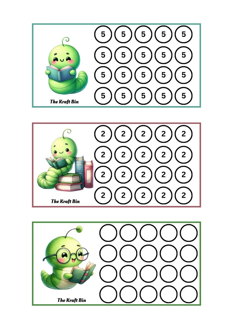 Bookworm Mini Challenge - Etsy