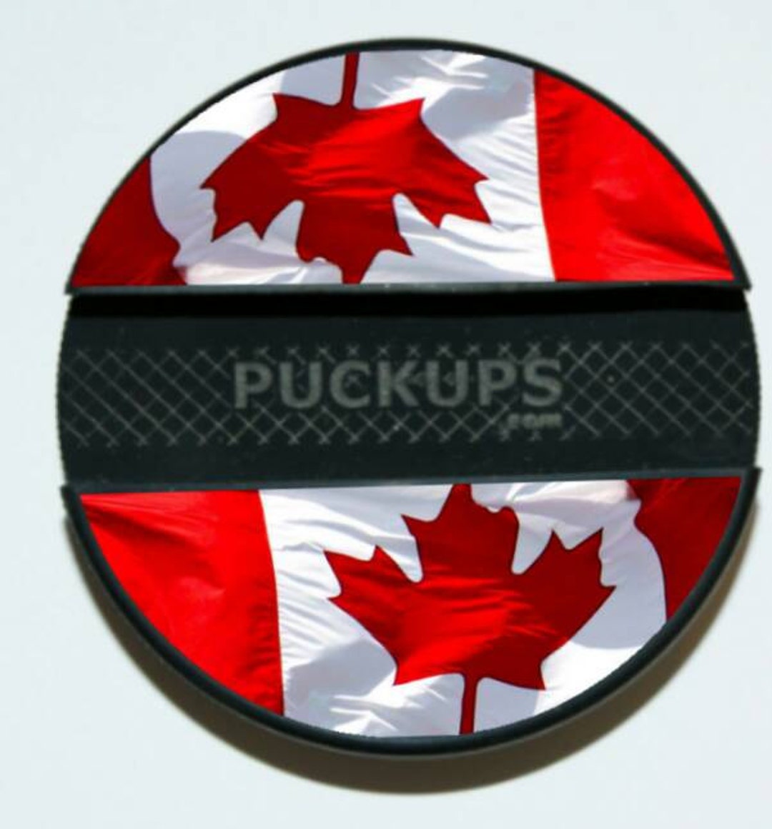 Canada - Canadian Flag - Hockey Puck Phone Stand - iPhone / Android ...