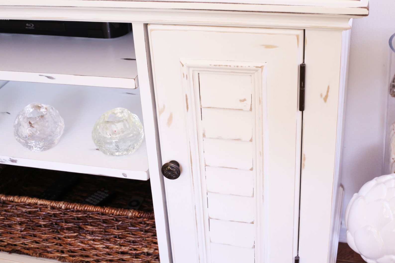 SOLD -custom Beach House Chic and Rustic Tv Stand Available - Etsy