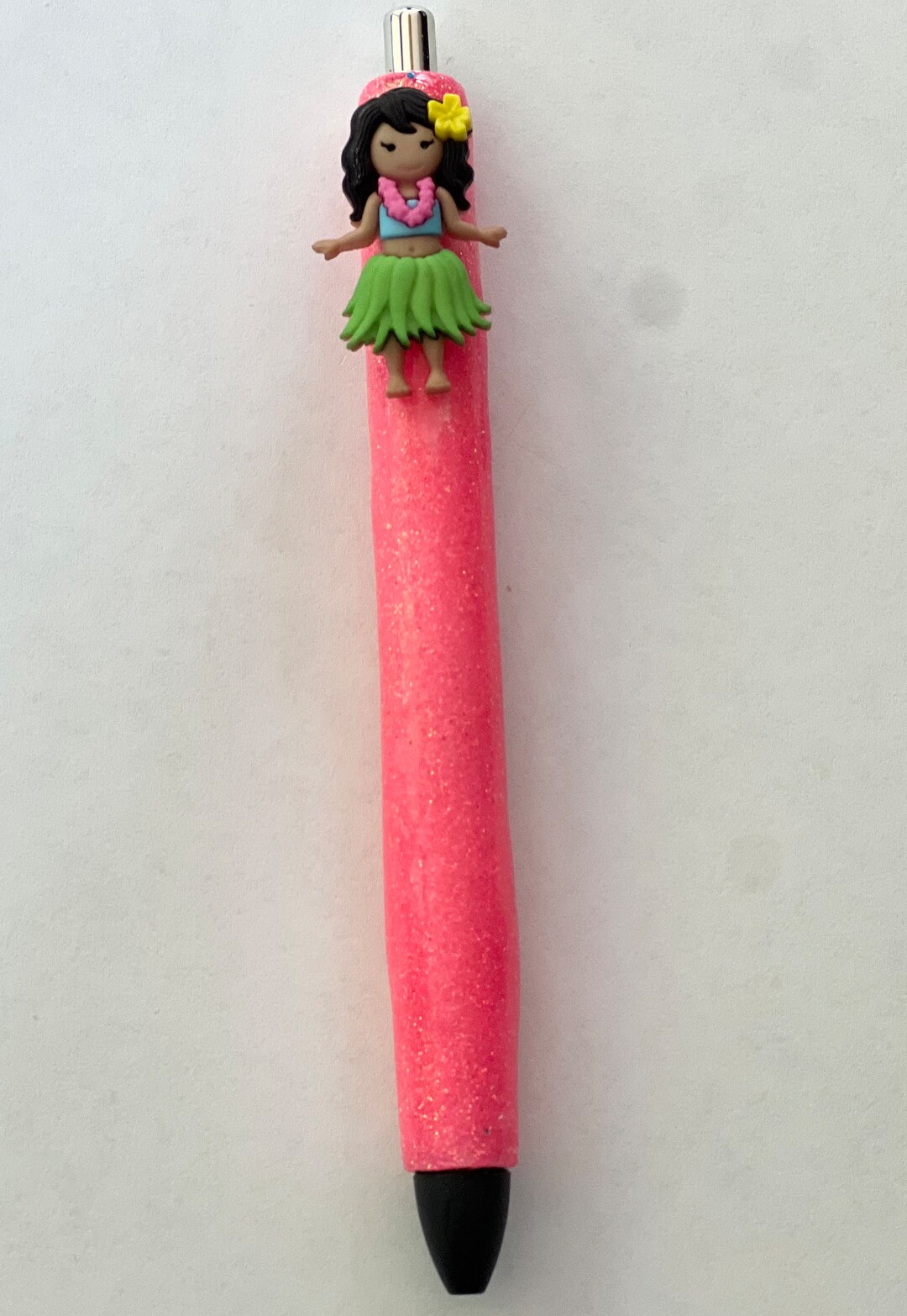 Hula Girl Glitter Pen - Etsy