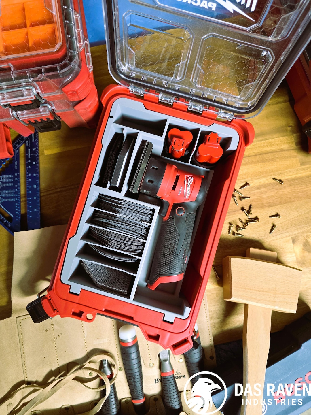 Milwaukee M12 Detail Orbital Sander - Insert for Packout Compact ...