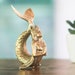 Mermaid Decor, Mermaid Statue Gold, Mermaid Figurine, Sculpture Mermaid ...