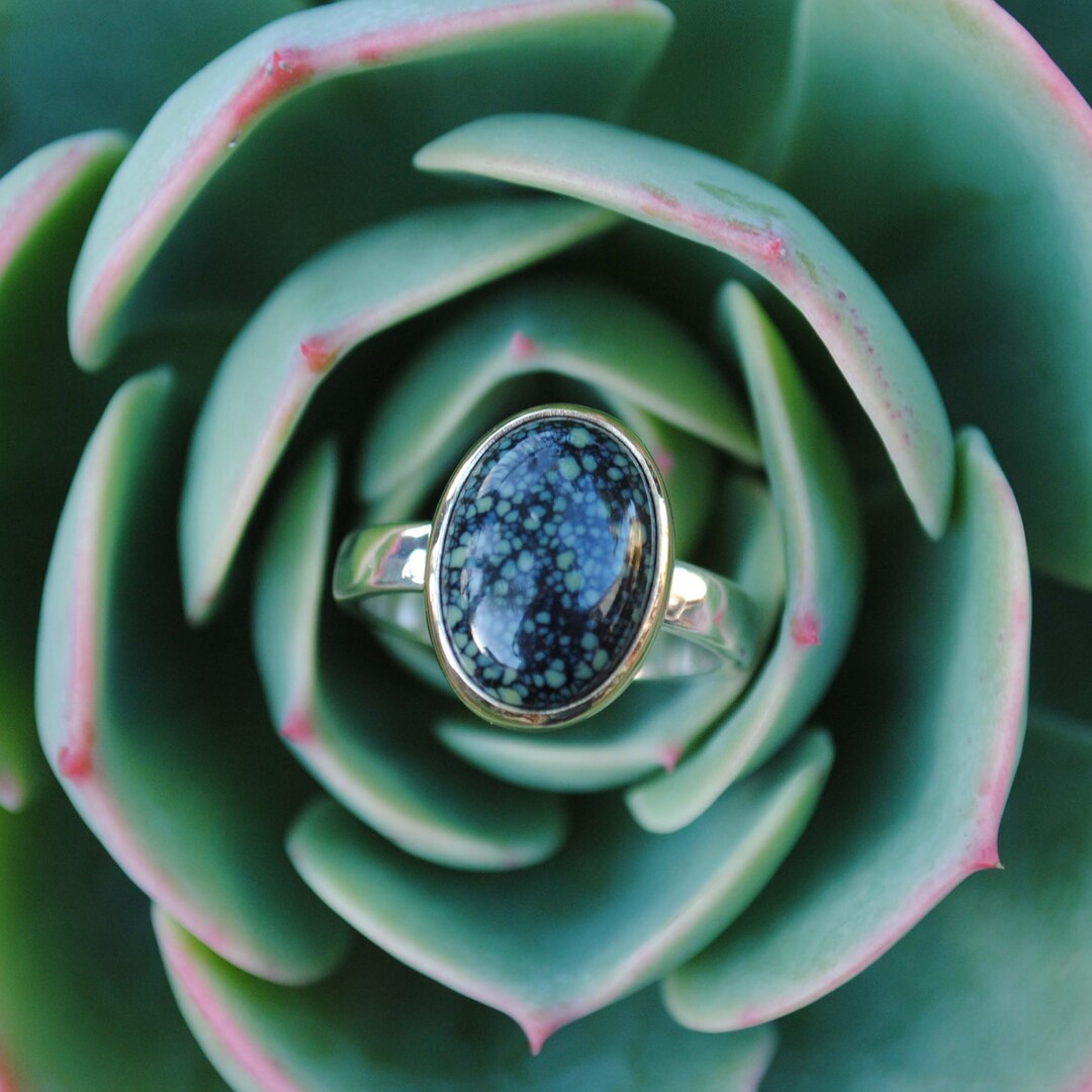 14K Gold Sterling Silver New Lander Ring, 14K Gold Sterling Silver New ...