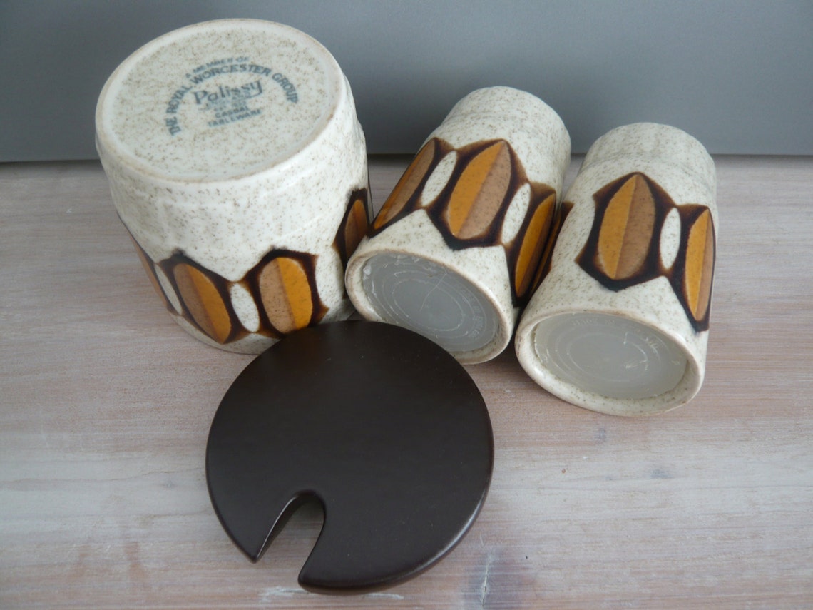 Royal Worcester Palissy Casual Tableware Mustard / Jam / | Etsy