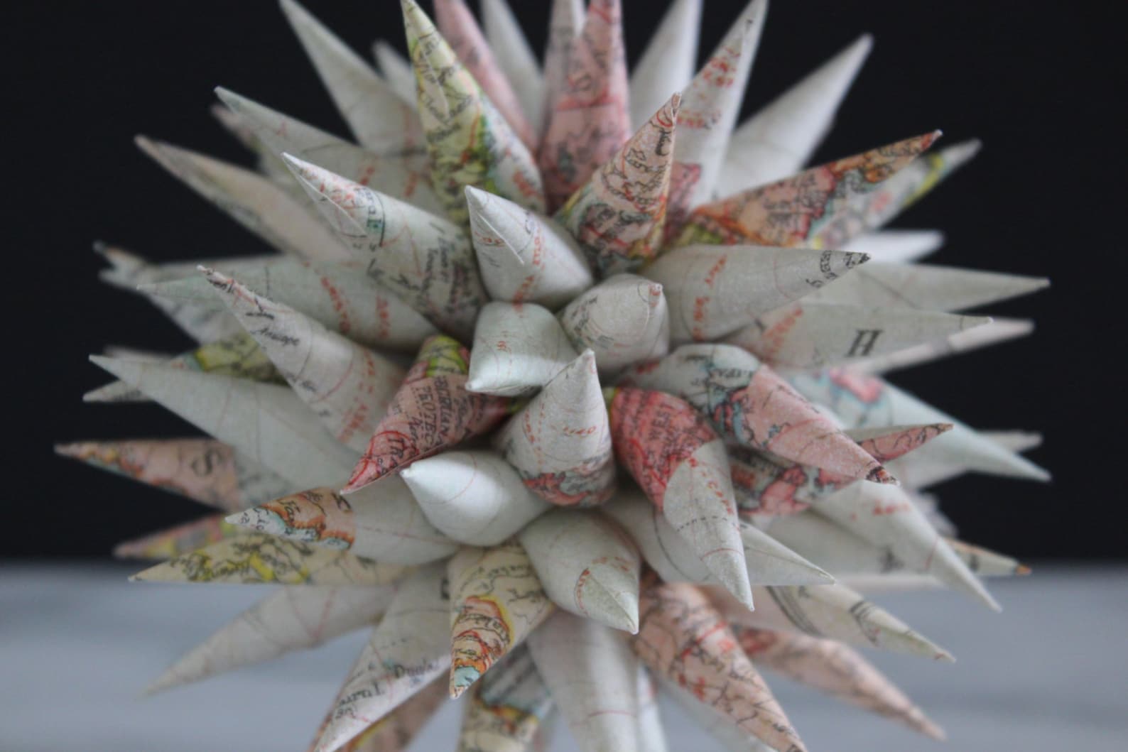 World Map Polish Star Christmas Ornament Globe Ornament - Etsy