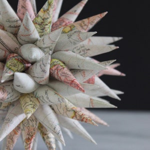 World Map Polish Star Christmas Ornament | Globe Ornament | Travel ...