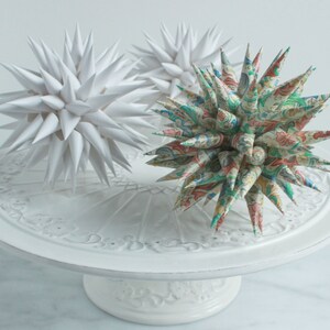 Florentine Polish Star | Jezyk Paper Star Folk Art Spiky Ornament, 4.5 ...