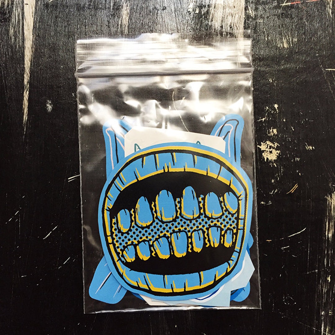 BLUE and GREEN Sticker Pack Weatherproof Stickers - Etsy