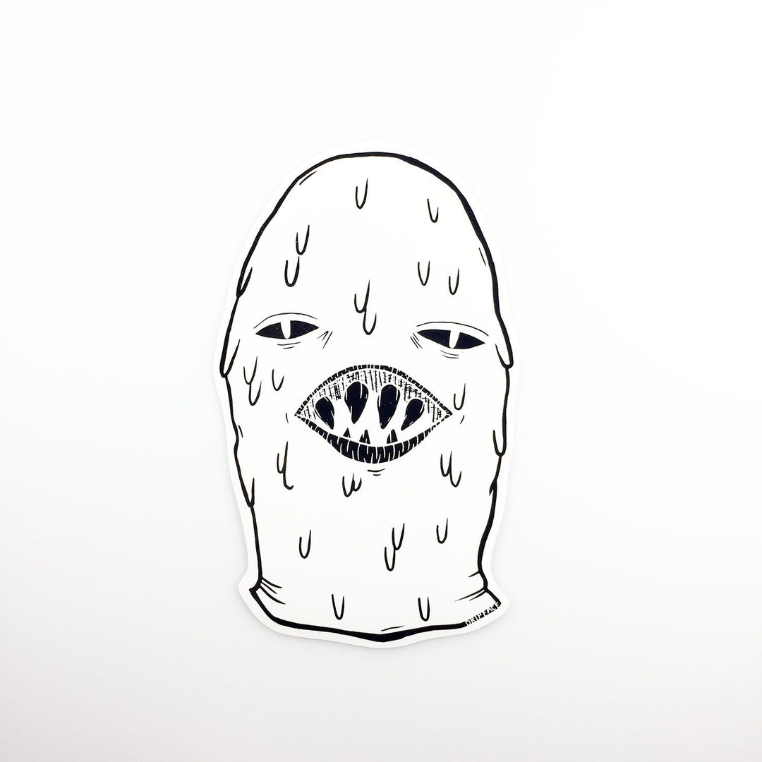 HOOD - Large Vinyl Sticker - Etsy