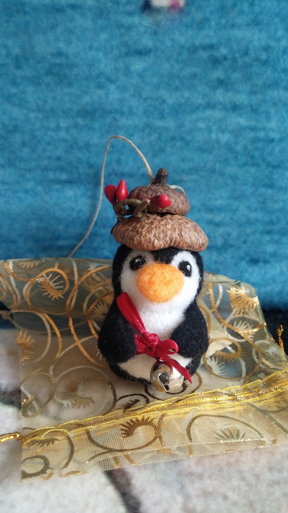 Penguin, Felted Penguin, Wool Penguin, Cute Penguin Ornament - Etsy