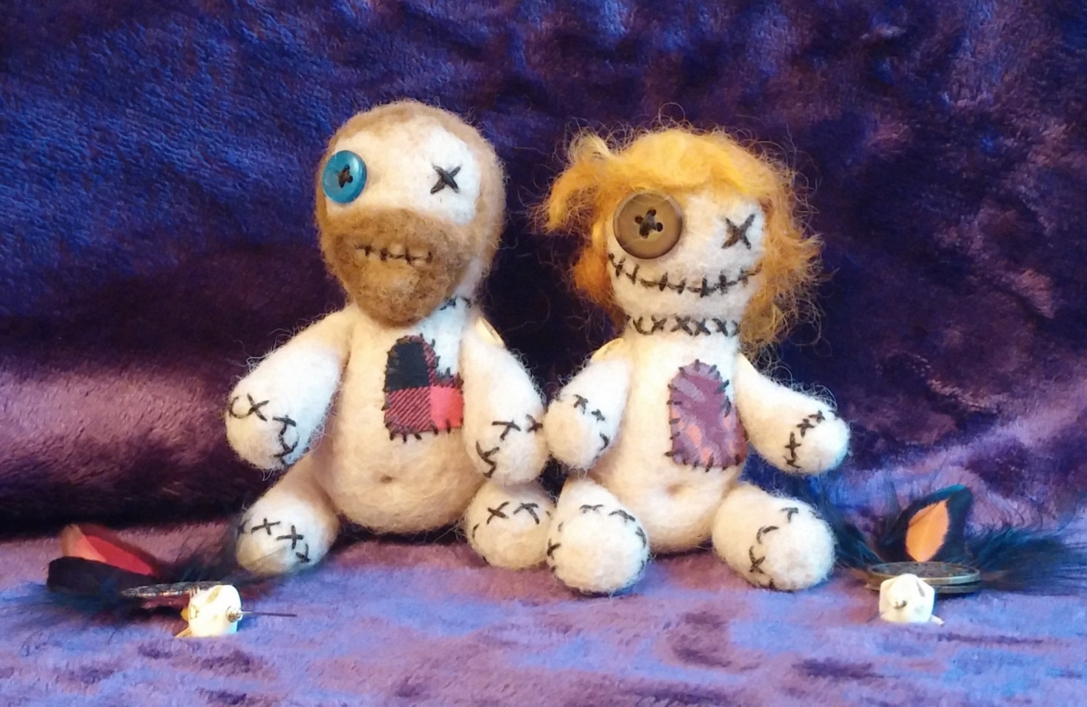 Custom VooDoo Doll set Wedding Gift Voodoo Doll Couple | Etsy