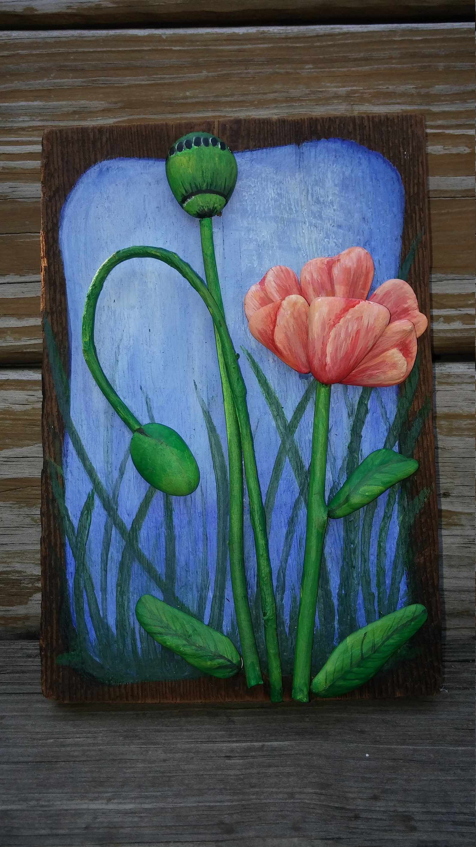 Pebble Art Driftwood Art Pebble Collage Wall Decor Pebble | Etsy Canada