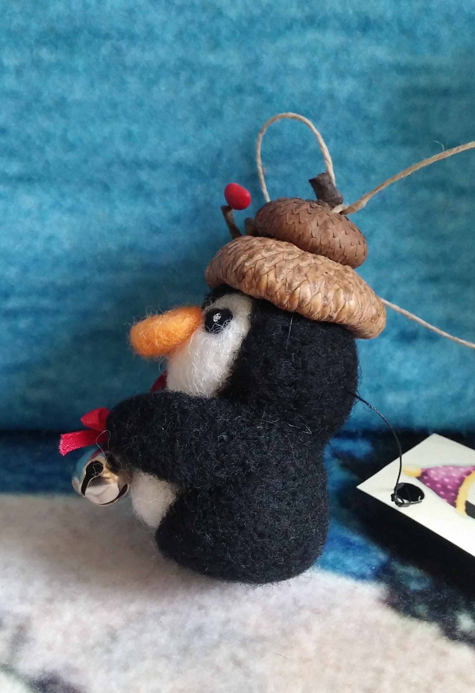 Penguin, Felted Penguin, Wool Penguin, Cute Penguin Ornament - Etsy