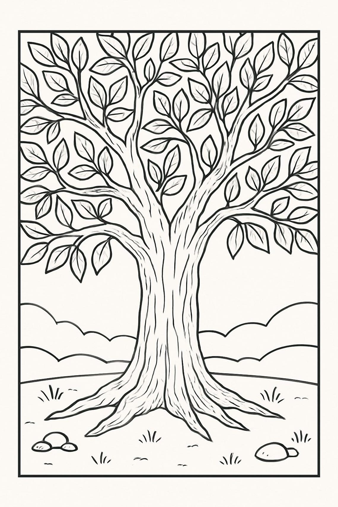Printable Nature Coloring Pages | Screen Free Activity | Kids Coloring ...