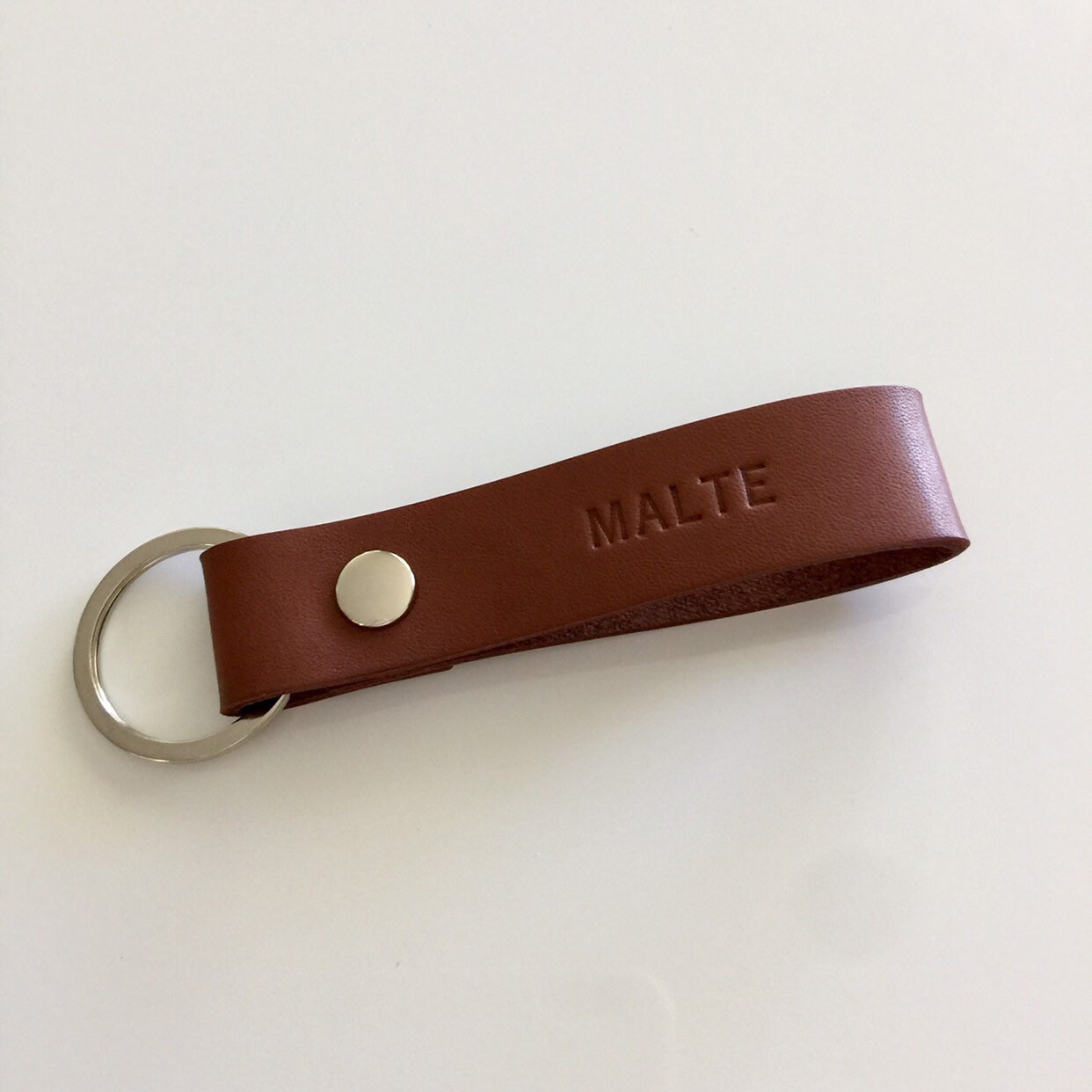 Personalised Leather Keyring 03 / Custom Keyring / | Etsy Australia