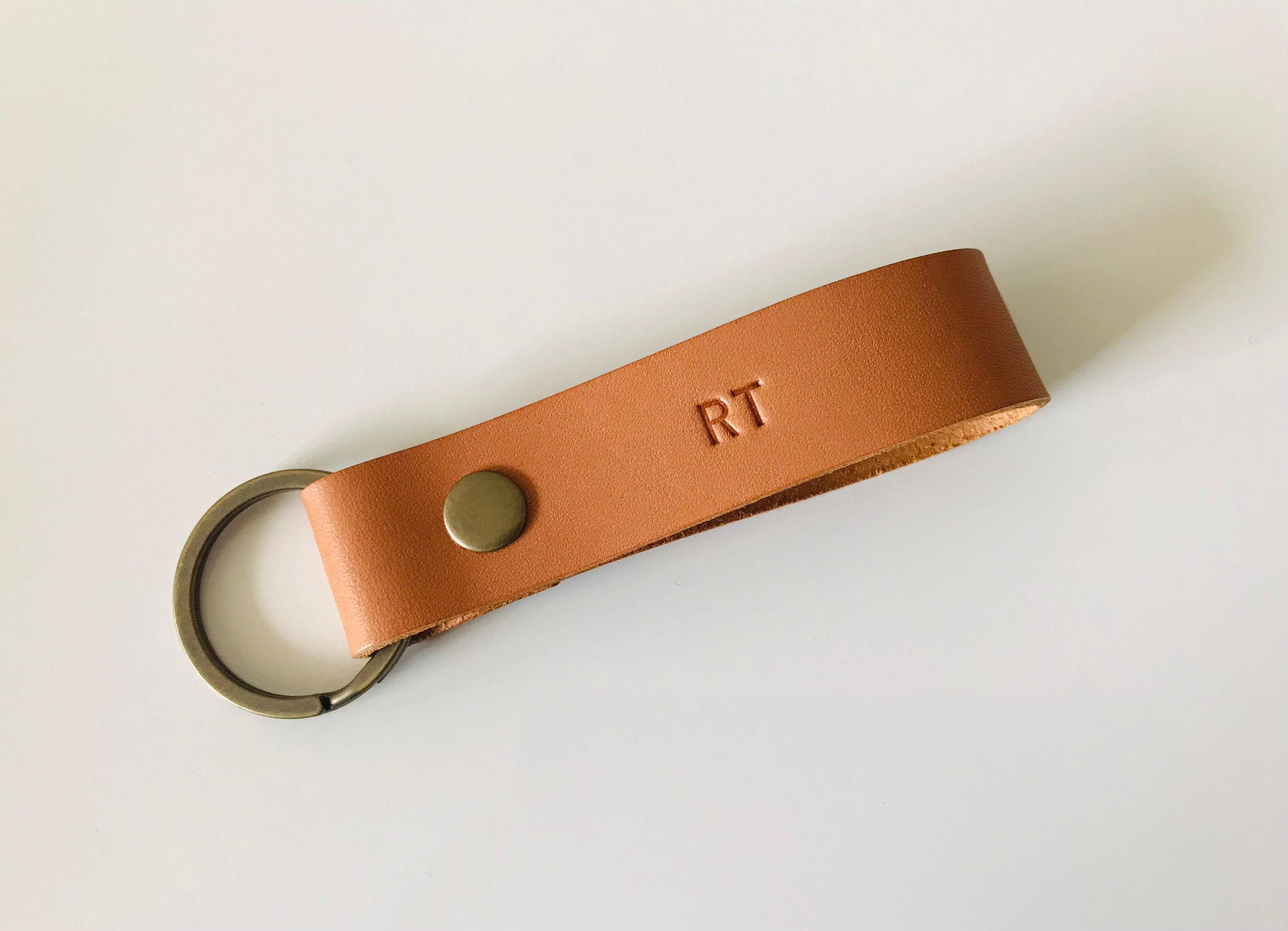 Personalised Leather Keyring 03 / Custom Keyring / | Etsy Australia