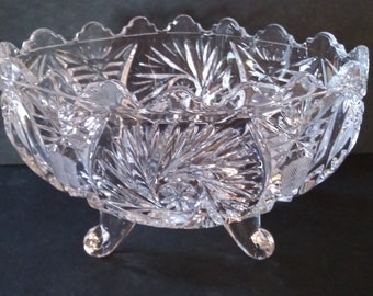 Crystal candy dish | Etsy