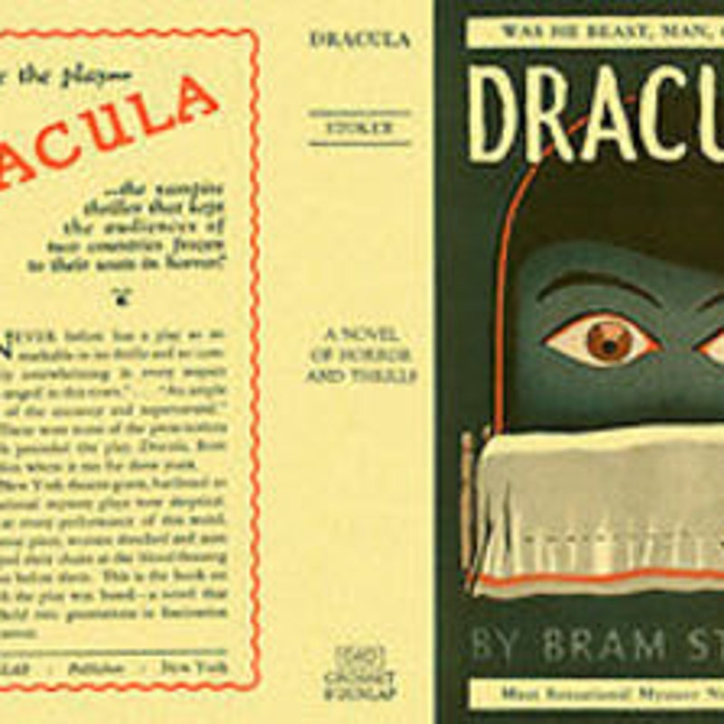 Facsimile Dust Jacket - Etsy
