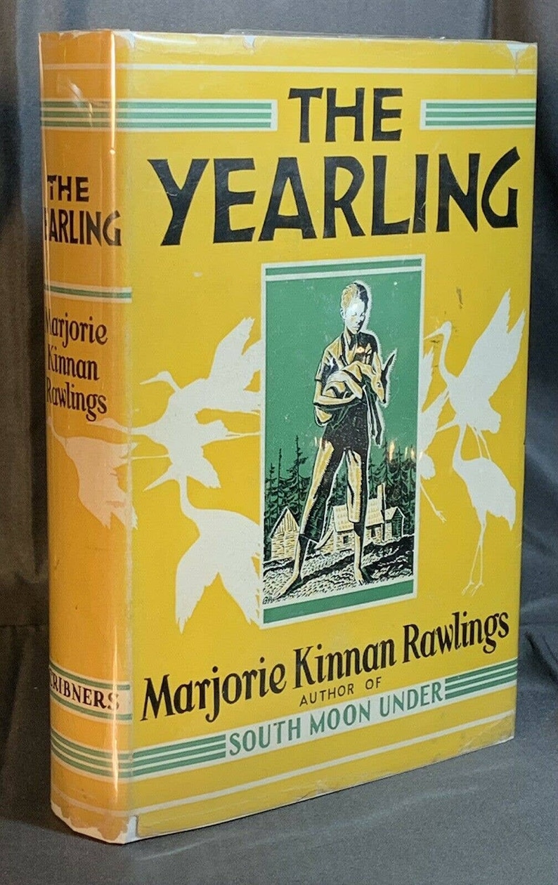 THE YEARLING 1st / 1st . Marjorie Kinnan Rawlings. Nice Copy. - Etsy