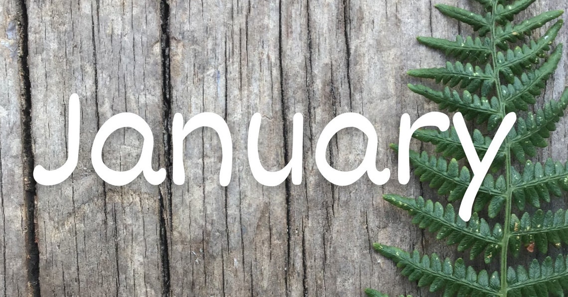 Nature Calendar Set Includes Editable Calendar - Etsy