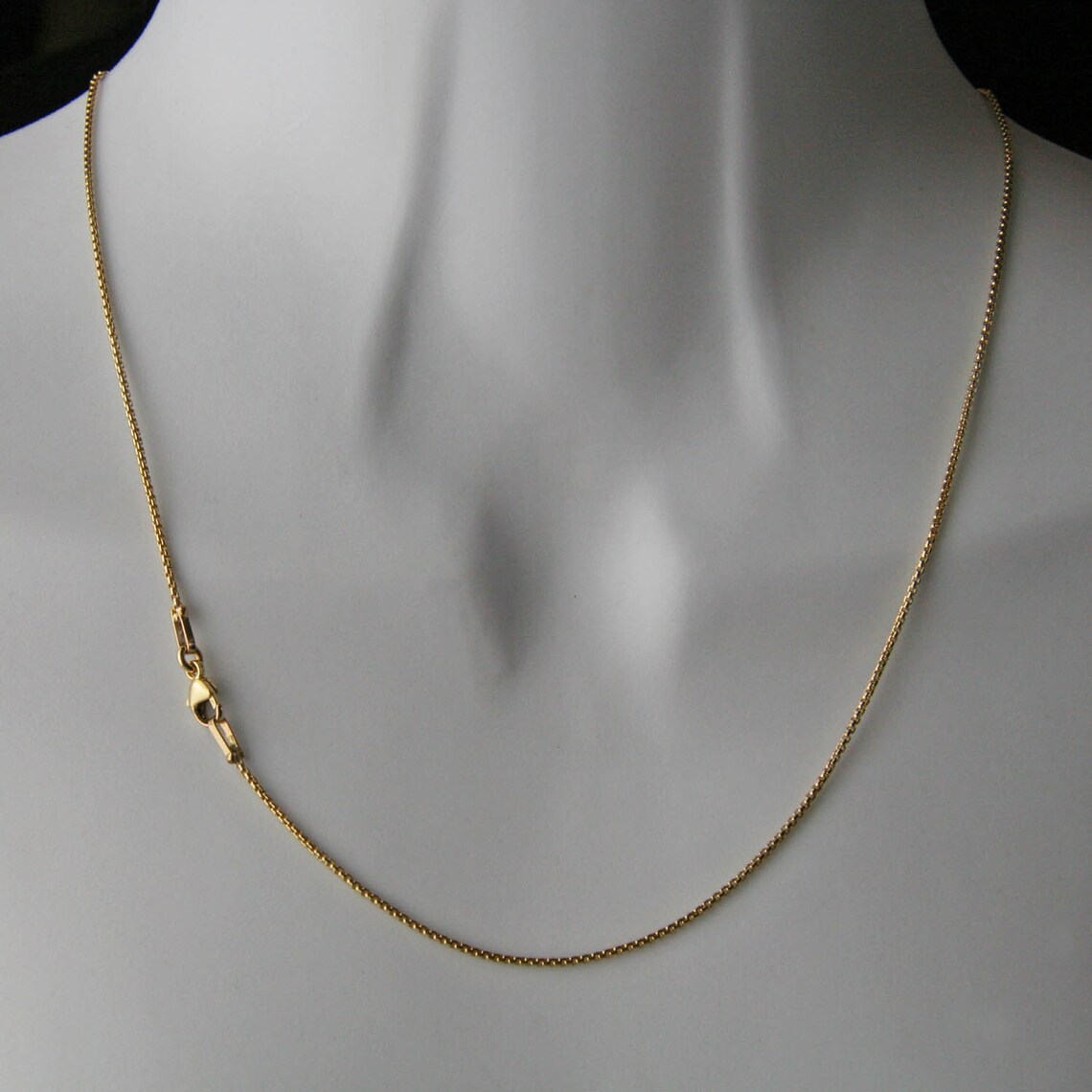 Gold Filled 14/20 Rounded Box Chain 1.2mm - Etsy